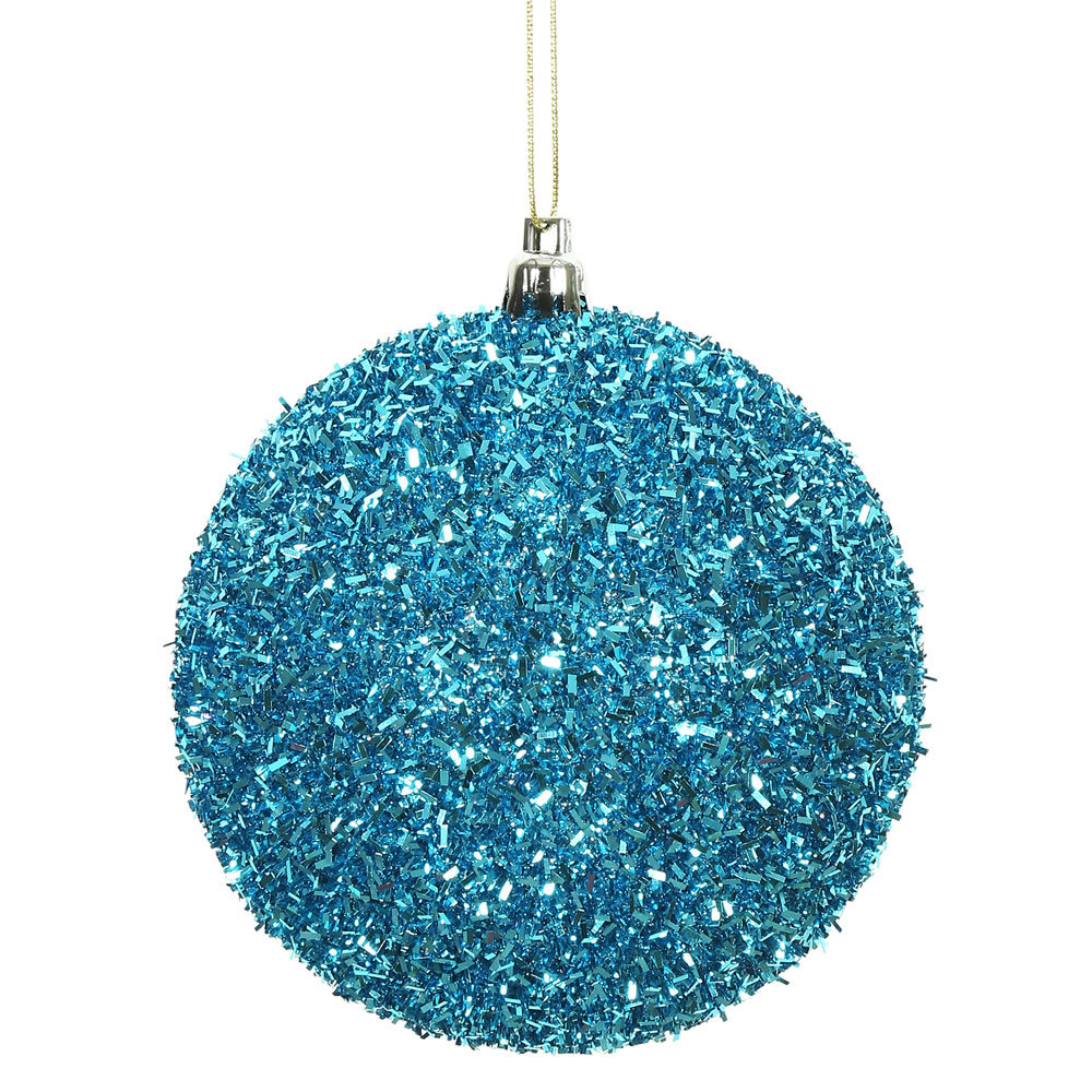 Etta Avenue™ Tinsel Ball Ornament & Reviews | Wayfair