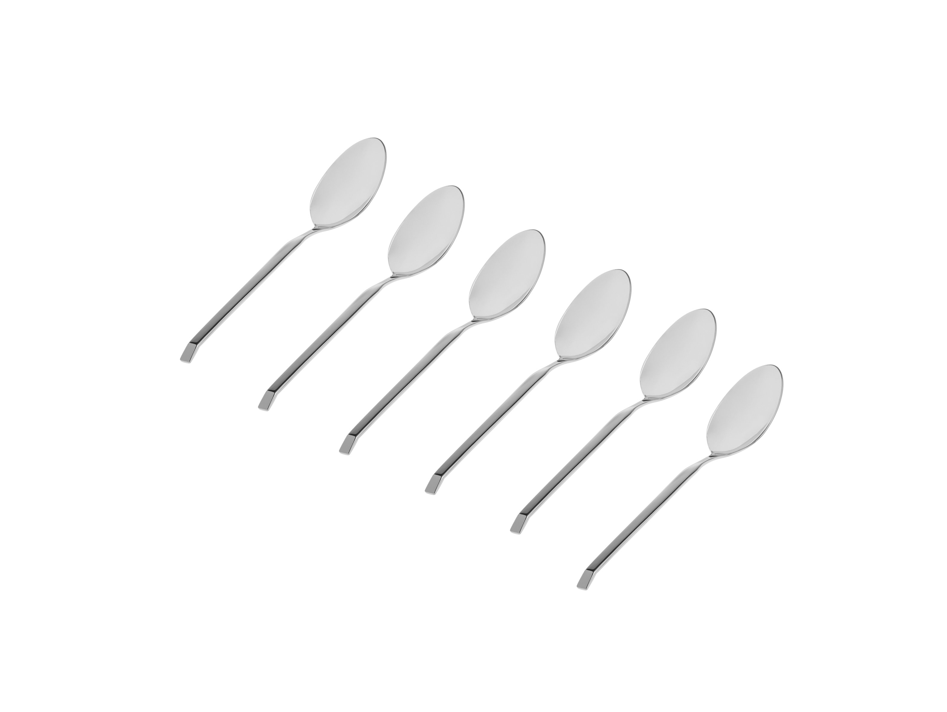 Godinger Silver Art CoLily 18/0 Stainless Steel Teaspoons Set Of 6 ...