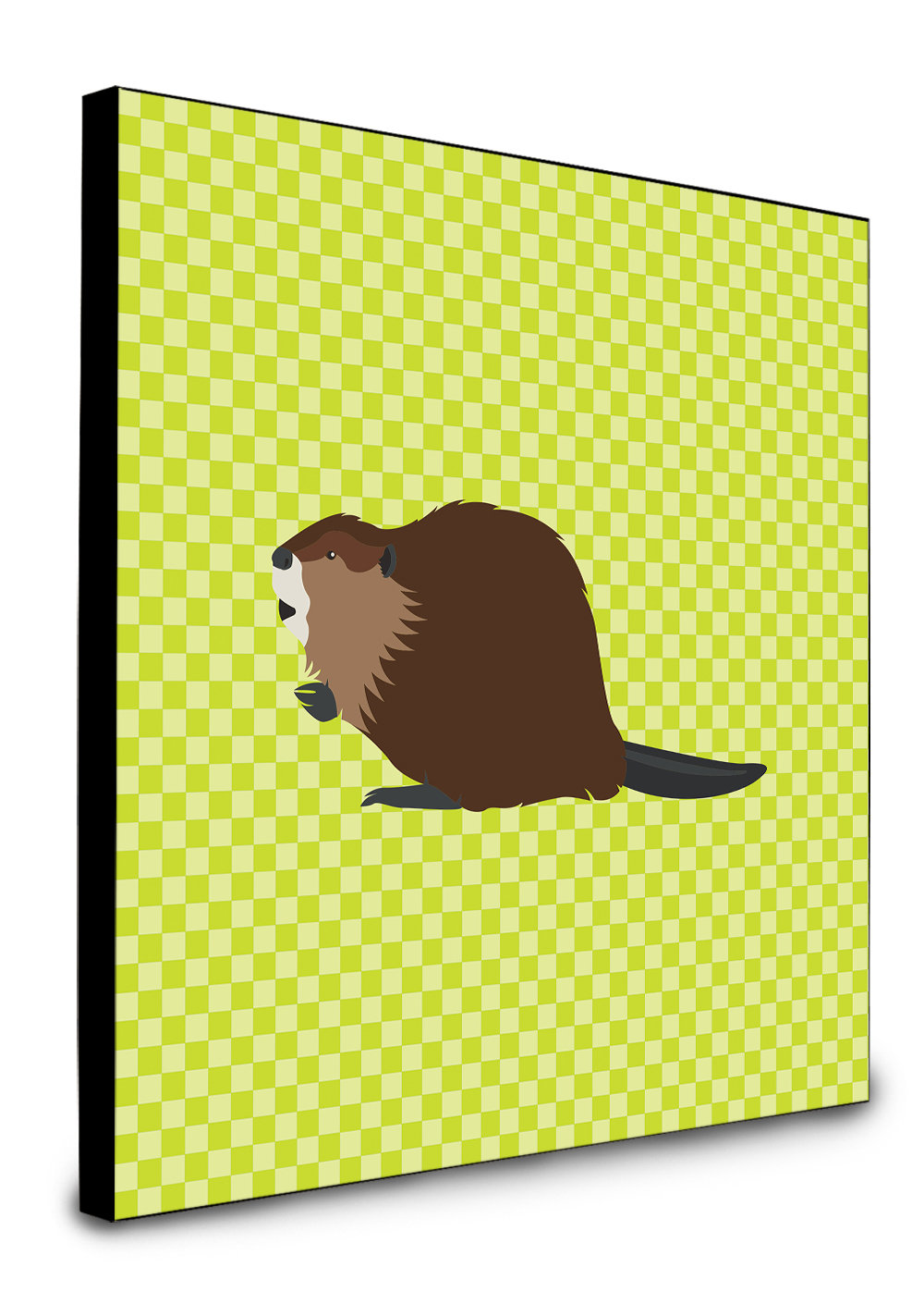 Harriet Bee Pont Eurasian Beaver Artwork Wall Panel | Wayfair