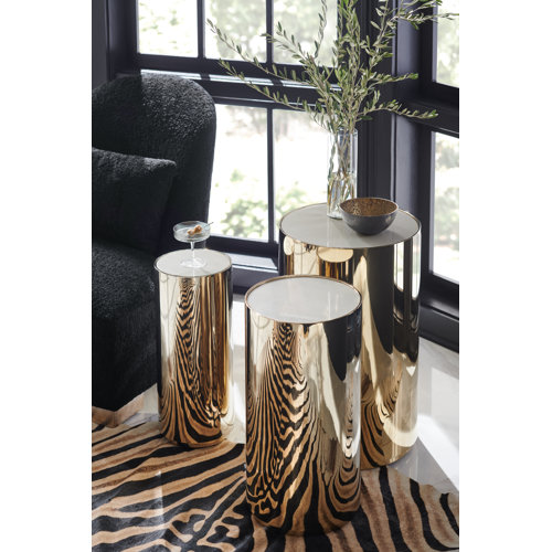 Caracole Signature Metropolitan End Table | Wayfair