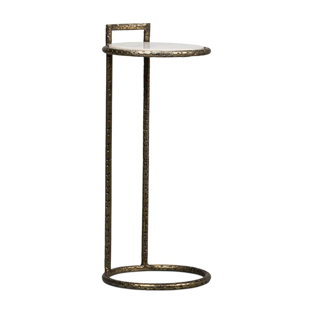 Sarreid Ltd Gibson Genuine Marble C Table End Table | Wayfair