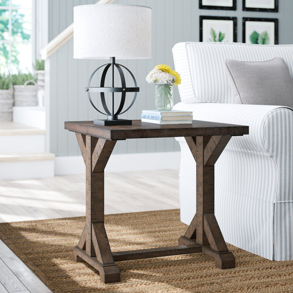 Birch Lane Burt Trestle End Table & Reviews - Wayfair Canada
