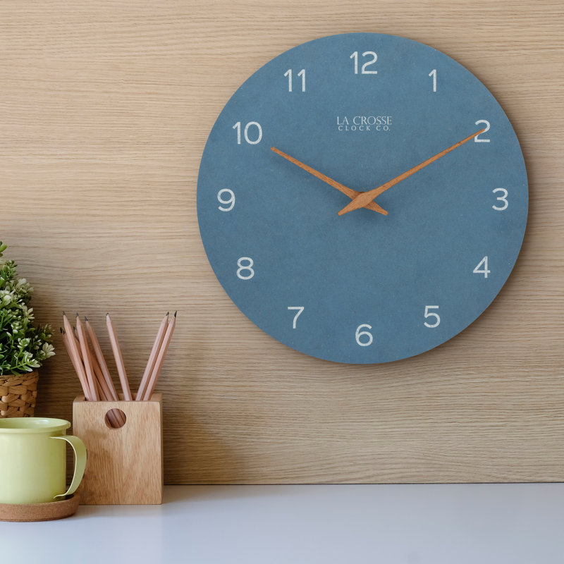 Blue Quartz Wall Clock