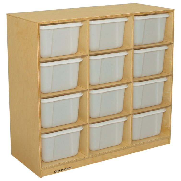 Childcraft Mobile 12 Compartment Cubby with Bins | Wayfair