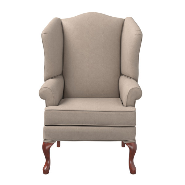 Lark Manor Lucious Upholstered Wingback Chair & Reviews | Wayfair