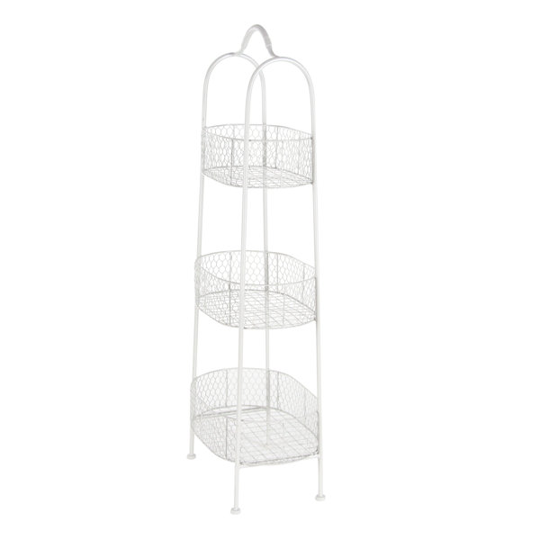 Ophelia & Co. 3 Tier Metal Basket & Reviews | Wayfair