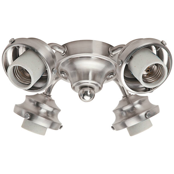 Fanimation Levon Custom 4-Light Branched Ceiling Fan Light Fitter | Wayfair