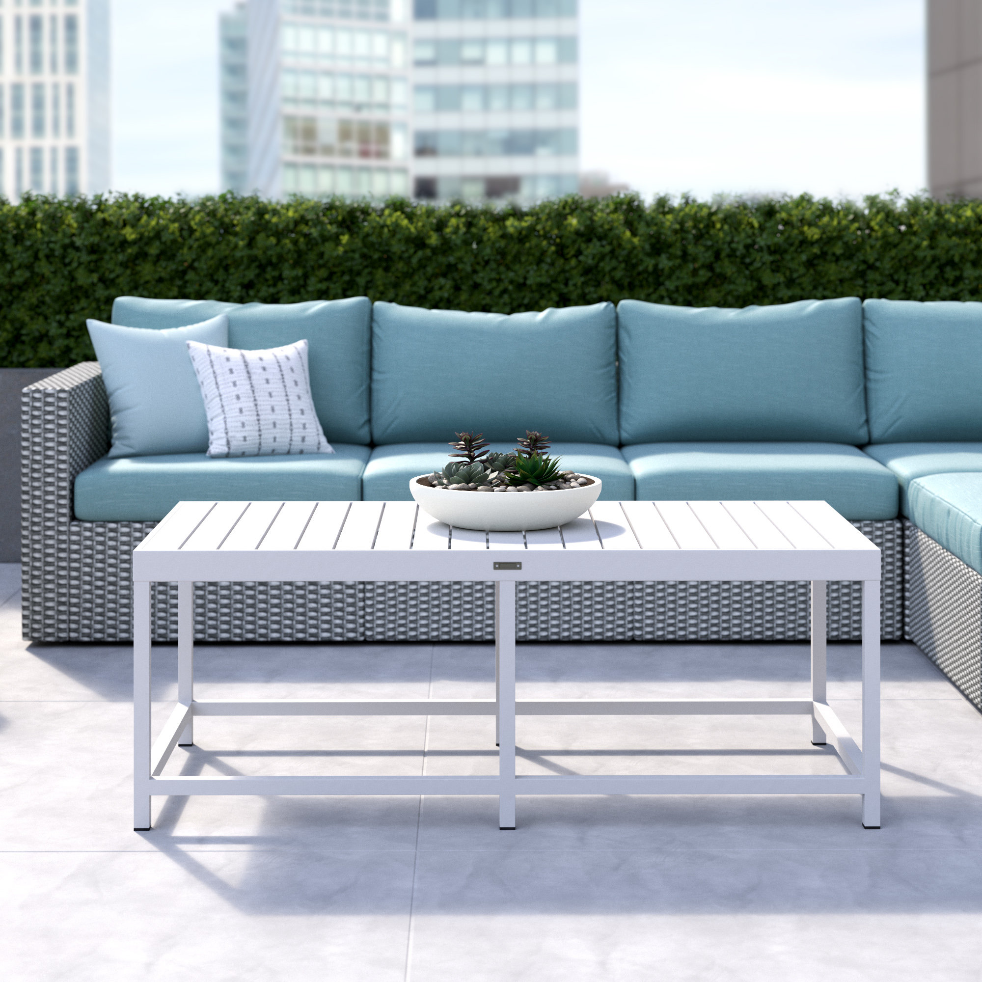 Brayden Studio® Ashlee MetalCoffee Table | Wayfair