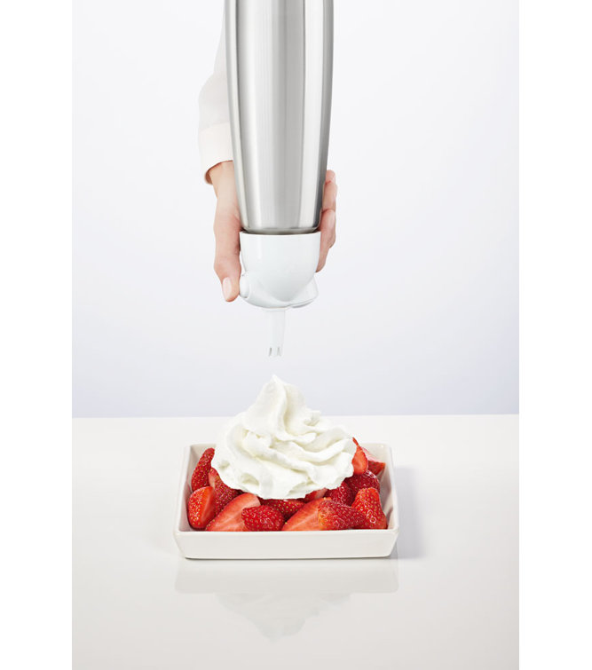 Isi North America Easy Whip Plus Cream Whipper, 1 Pint, Stainless Steel ...