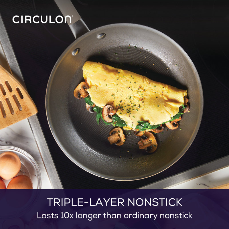 Circulon Premier Professional Hard Anodized Nonstick Cookware Induction ...