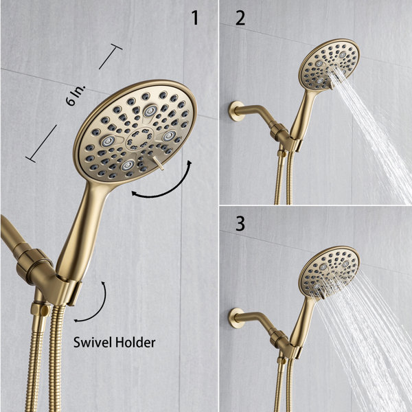 Rainlex Multi Function Handheld Shower Head & Reviews | Wayfair