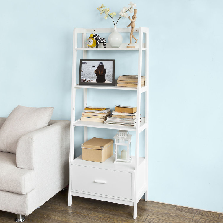Brambly Cottage Jedidiah 160cm H Ladder Bookcase & Reviews | Wayfair.co.uk