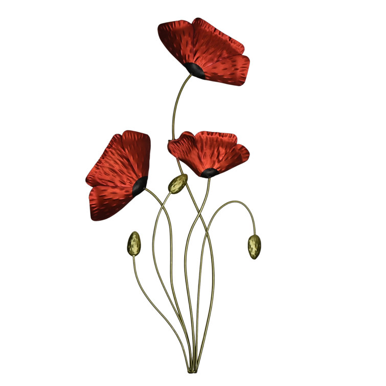 Marlow Home Co. Poppy Wall Décor | Wayfair.co.uk