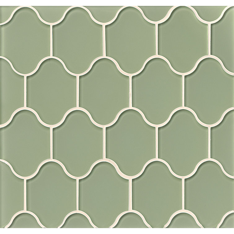 Bedrosians Mallorca Glass Lantern Mosaic Tile & Reviews | Wayfair