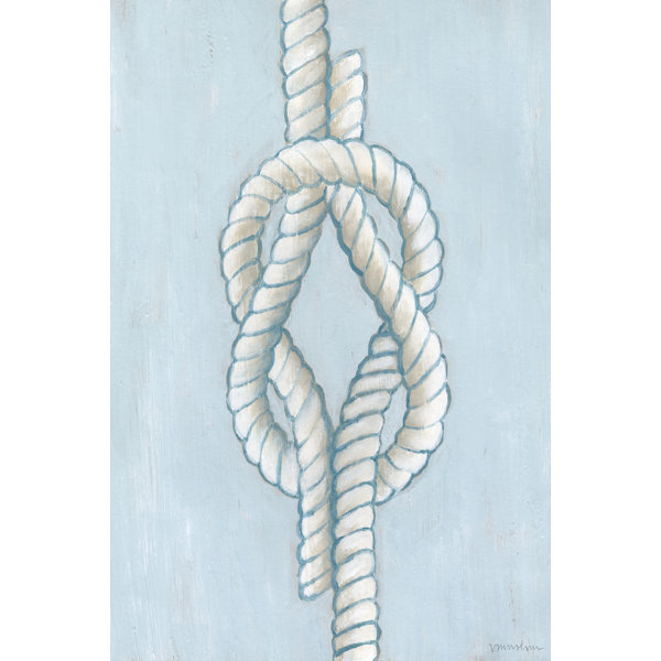 Longshore Tides Starboard Knot III by Vanna Lam - Wrapped Canvas ...