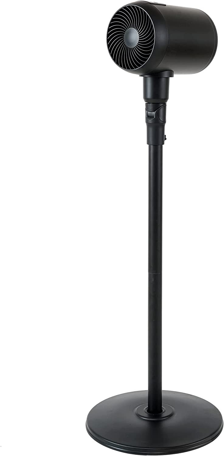 Simple Deluxe Metal Drum Jet Fan, Indoor And Outdoor Pedestal Fan, 6 ...