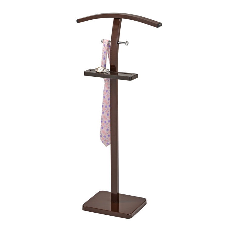 InRoom Designs Annavictoria Freestanding Clothes Valet Stand with ...