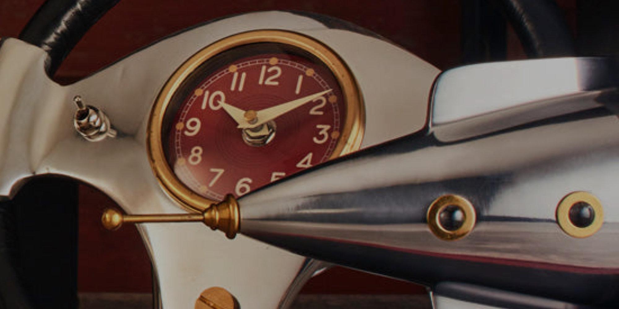 Pendulux Guay Metal Analog Clock | Perigold