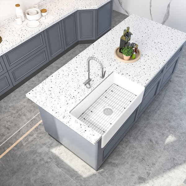 Farmhouse-apron-sink-33-inch | Wayfair