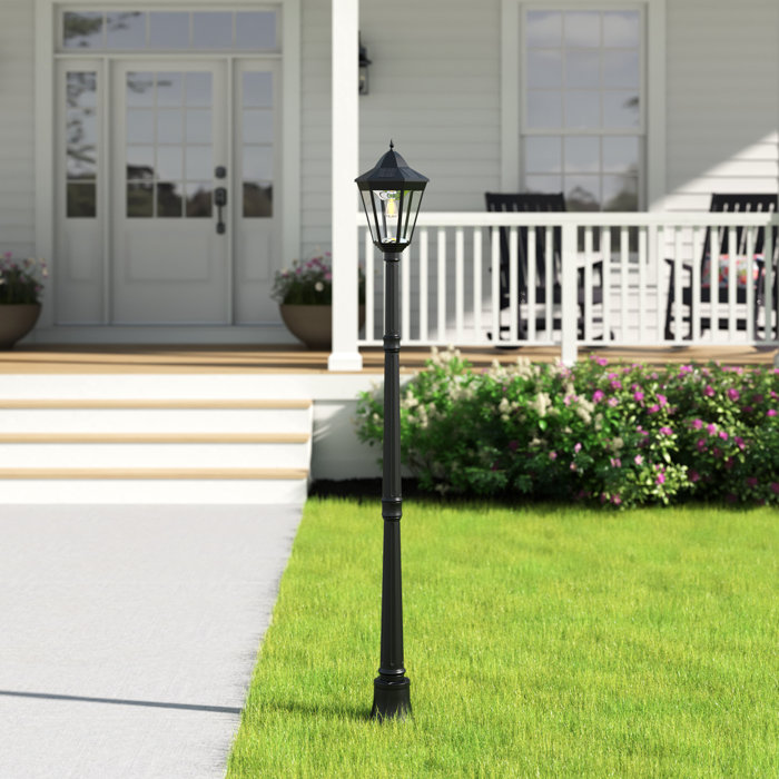Lark Manor Addonis Transparent Lamp Post (Full) & Reviews | Wayfair