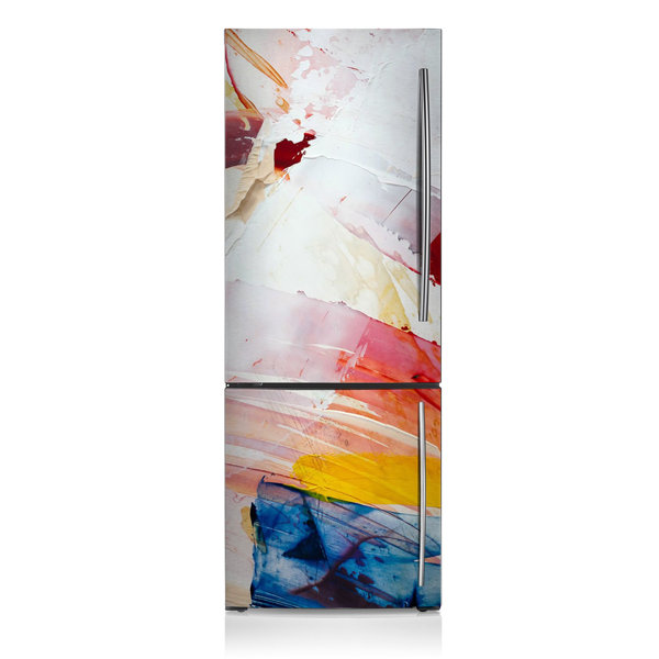 East Urban Home Stains Paints Fridge Magnetic Door Sticker | Wayfair.co.uk