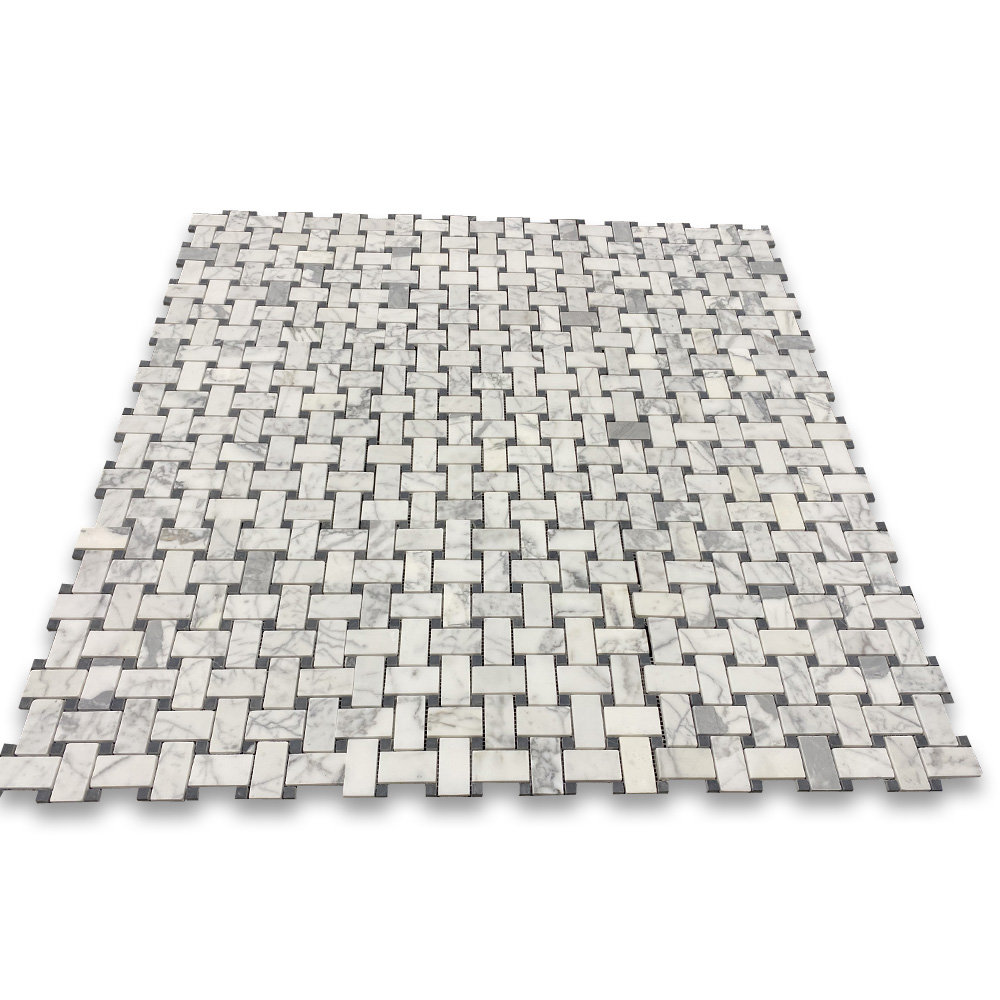 Marble Online 12" x 12" Marble Mosaic Wall & Floor Tile | Wayfair