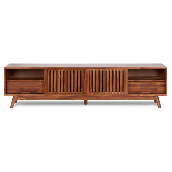 Light-wood-media-table | Wayfair