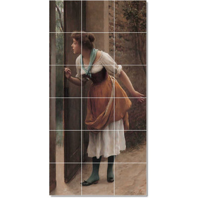 Picture-Tiles.com 36" x 72" Ceramic Painting Decorative Mural Tile 12 ...