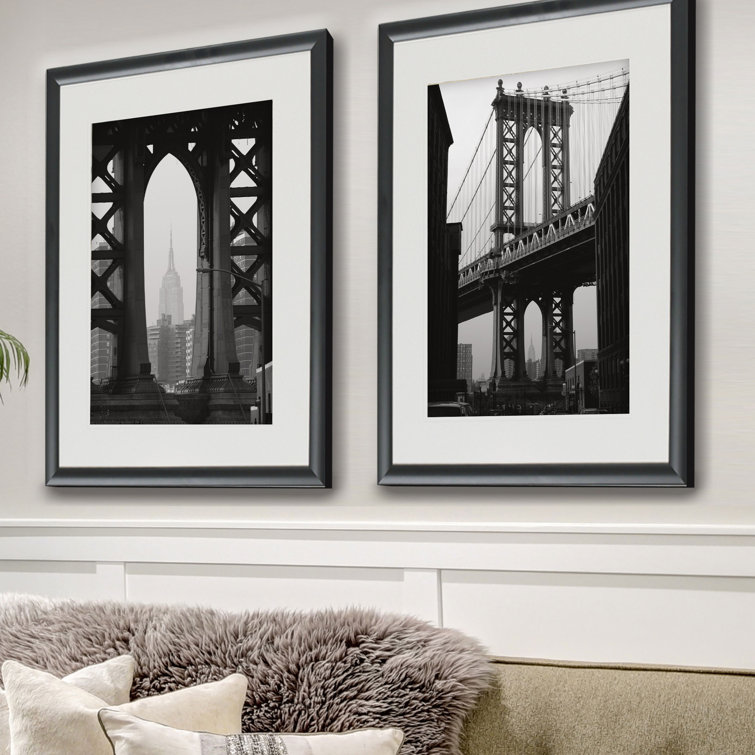 Steelside™ New York Crossing - 2 Piece Picture Frame Photograph ...