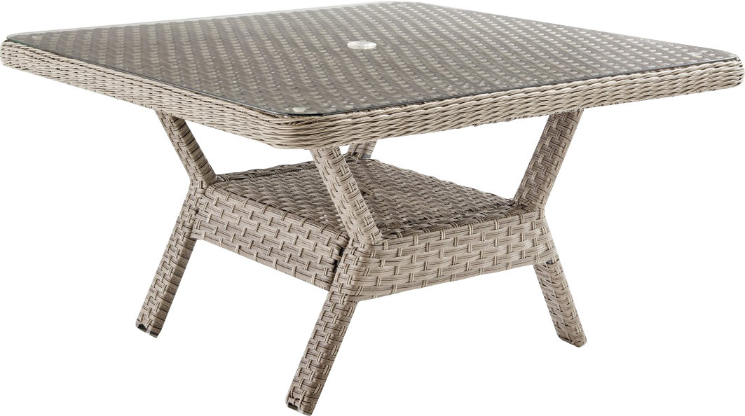 Birch Lane™ Sky Glass Outdoor Chat Table | Wayfair