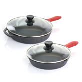 Mega Chef 5 - Piece Cast Iron Cookware Set & Reviews | Wayfair