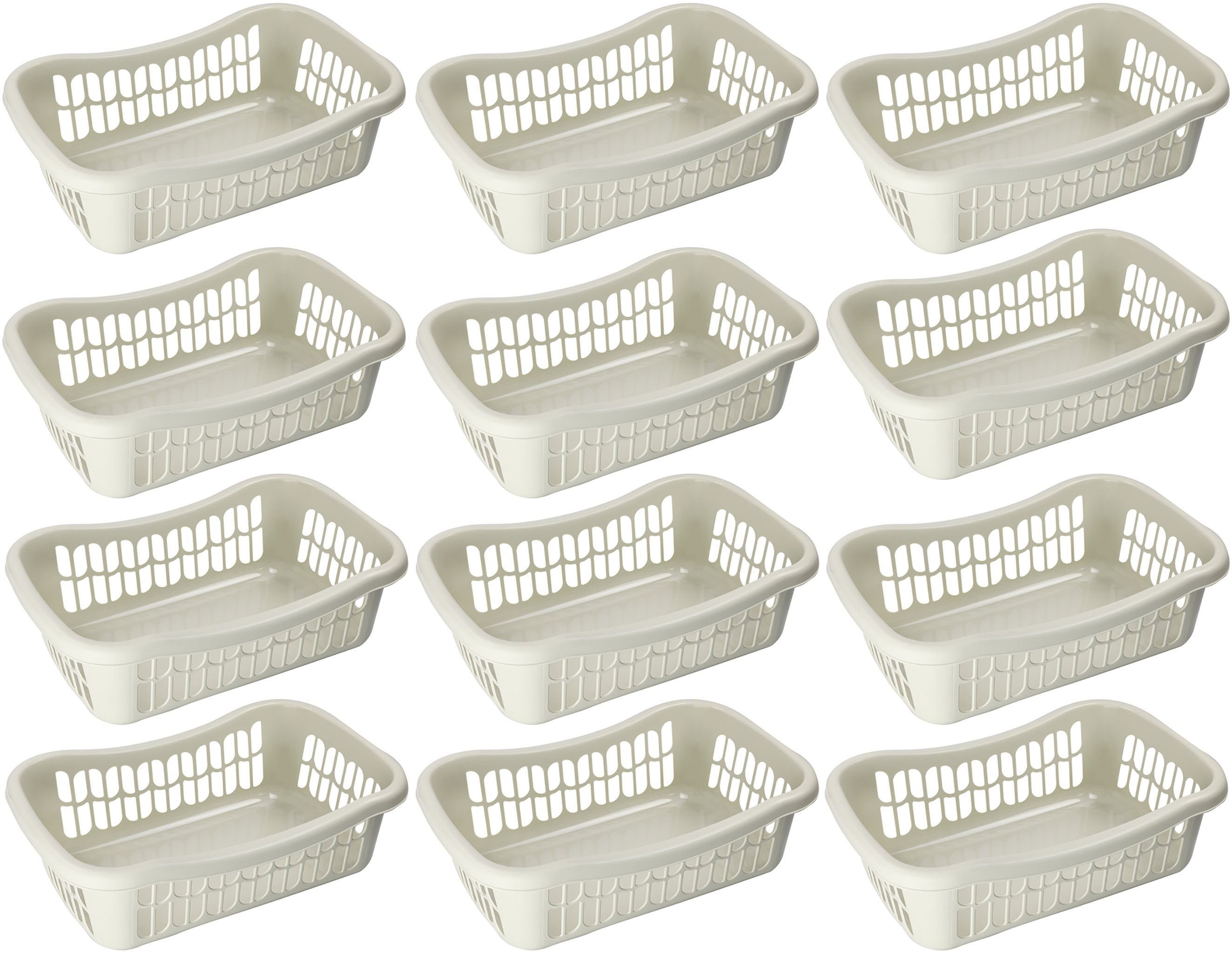 Rebrilliant Large Plastic Basket Set | Wayfair