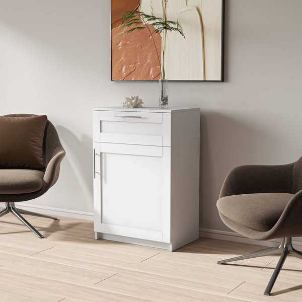 Ebern Designs Stackable Wall Mounted Storage Cabinet,1 Drawer | Wayfair