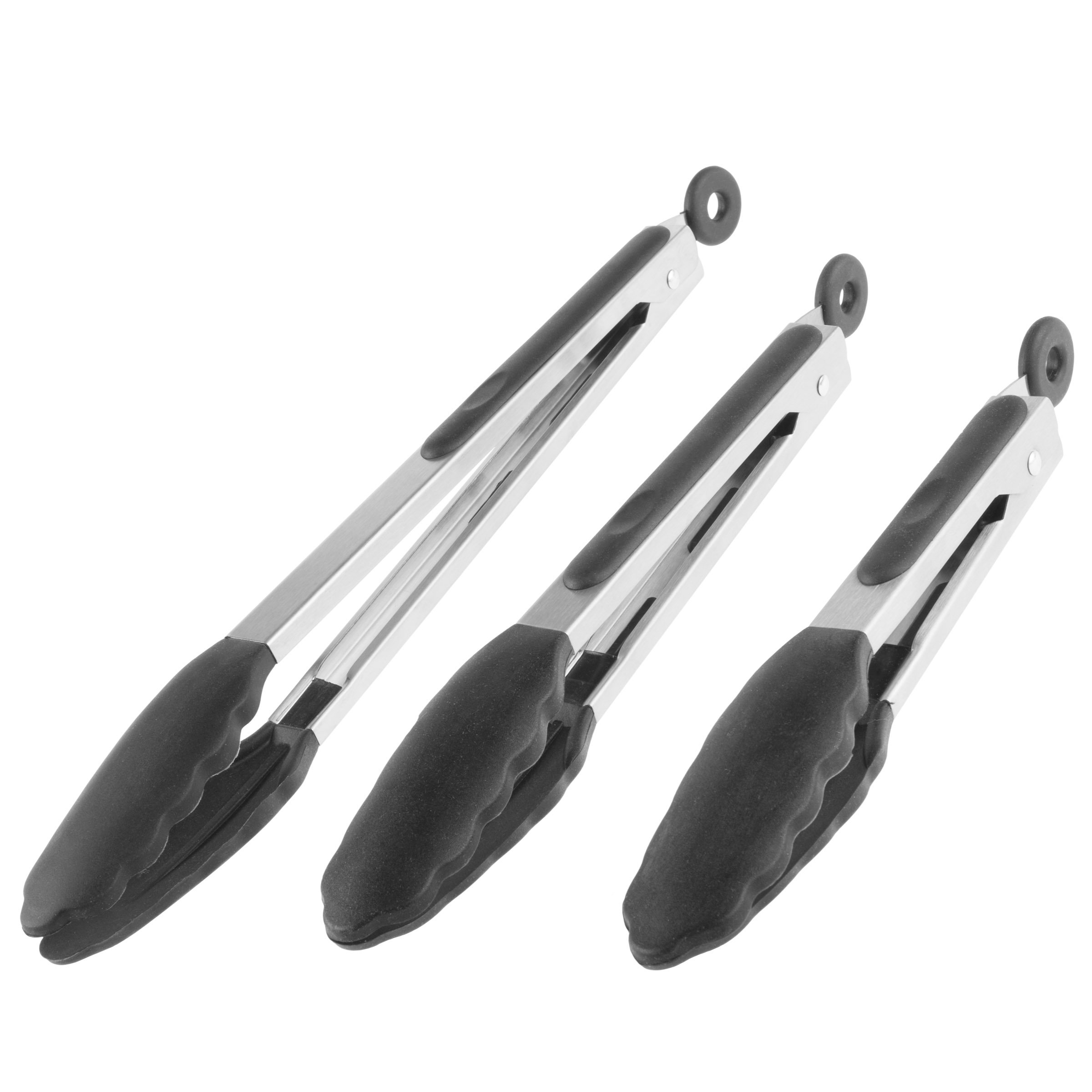 Classic Cuisine Stainless Steel Kitchen Tong Set & Reviews | Wayfair