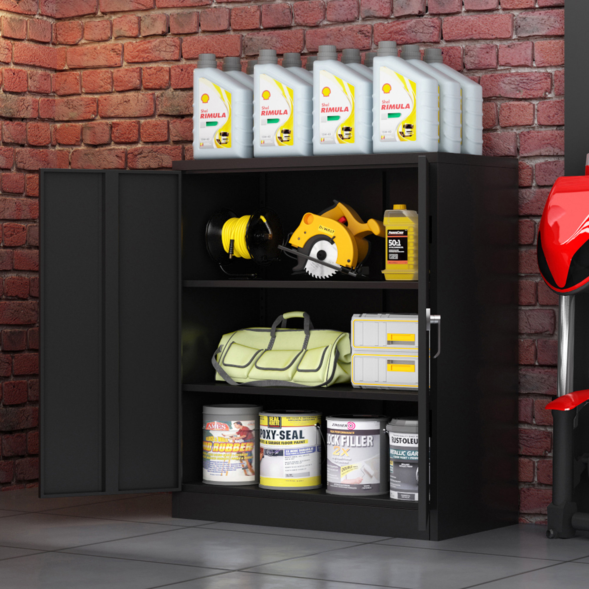 Inbox Zero Storage Cabinet | Wayfair