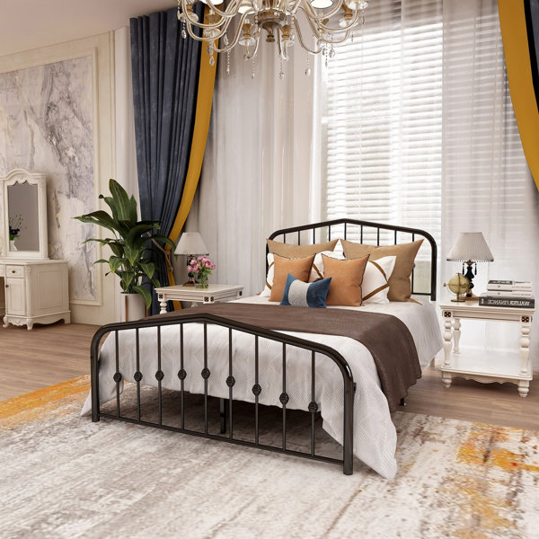 Red Barrel Studio® Aalderk Metal Bed & Reviews | Wayfair