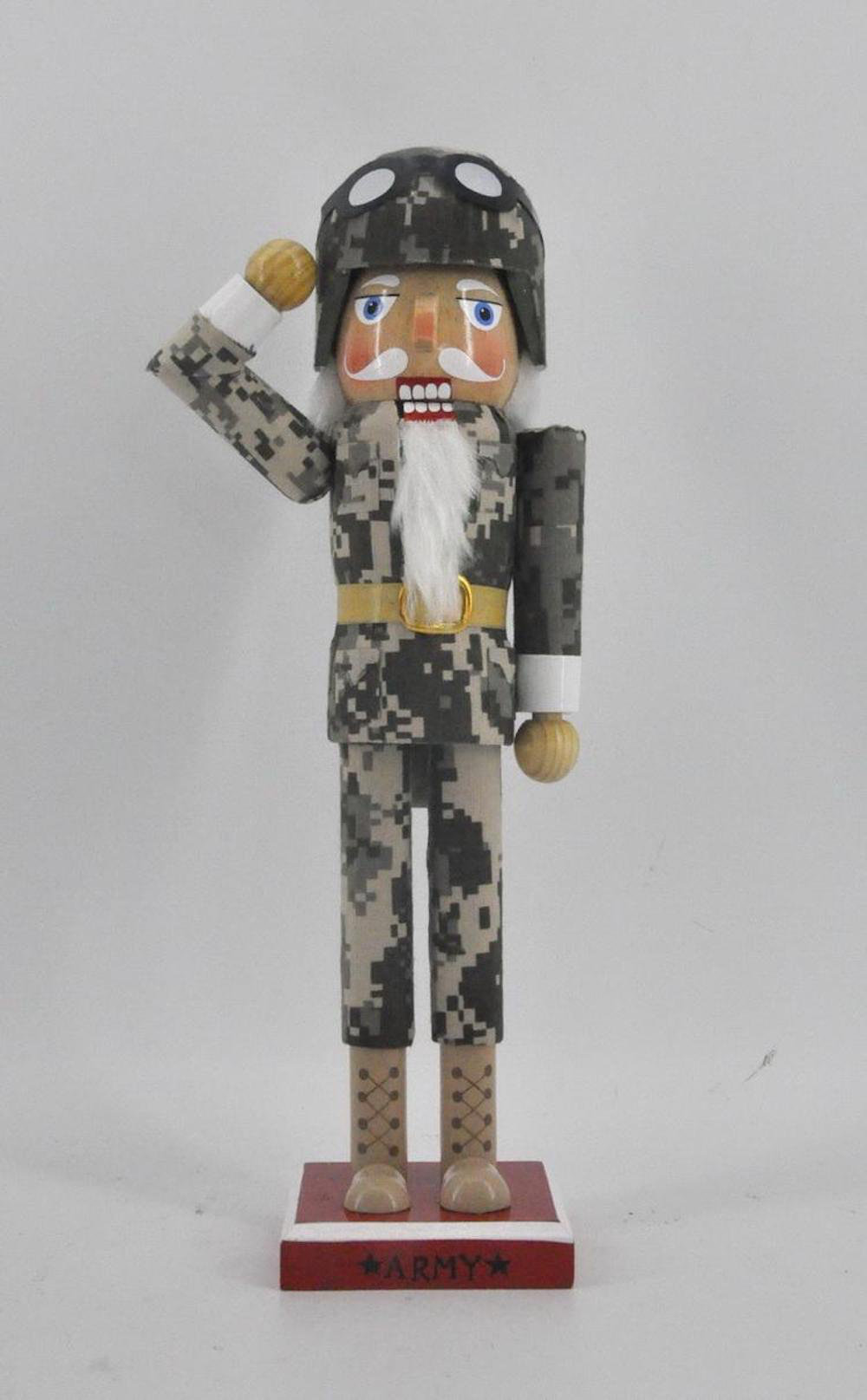 The Holiday Aisle® Army Soldier Infatigues Nutcracker | Wayfair