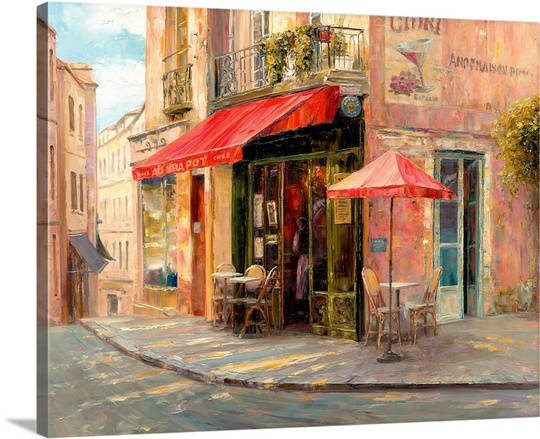 Great Big Canvas Haixia Liu Cafe Van Gogh 2008, Arles France by Haixia ...