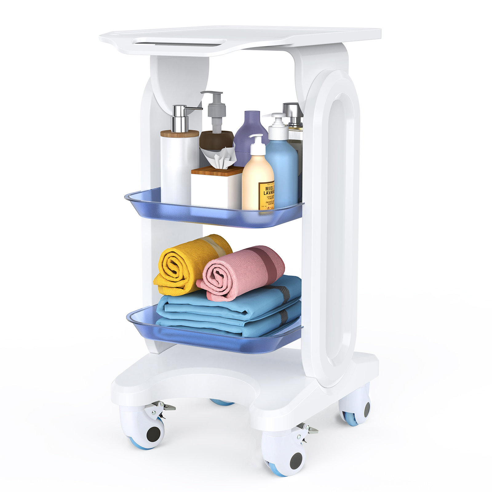 Domccy® Mobile Medical Trolley Cart for Ultrasound Imaging Scanner ...
