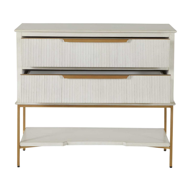 Gabby Riggs Iron Nightstand | Wayfair