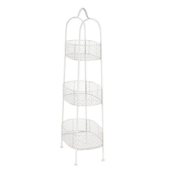 Ophelia & Co. 3 Tier Metal Basket & Reviews | Wayfair