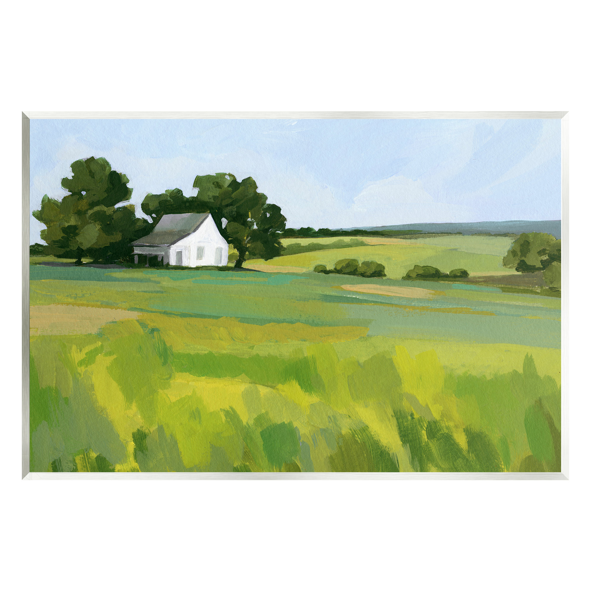 Stupell Industries Rural Barn Abstract Scenery by - Painting | Wayfair