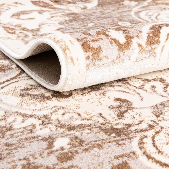 Langley Street Alamo Performance Cream Rug & Reviews | Wayfair