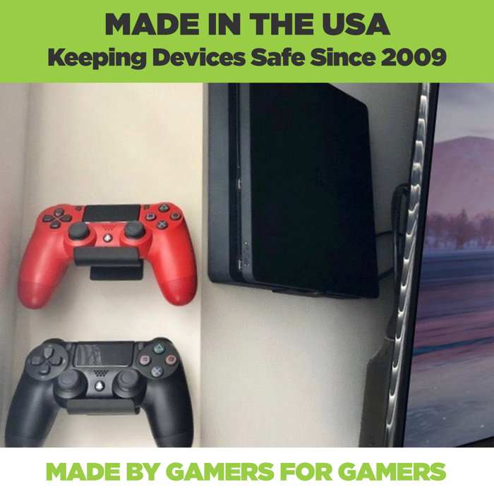 HIDEitMountsInc PlayStation 4 Slim Wall Mount Bracket & Reviews | Wayfair