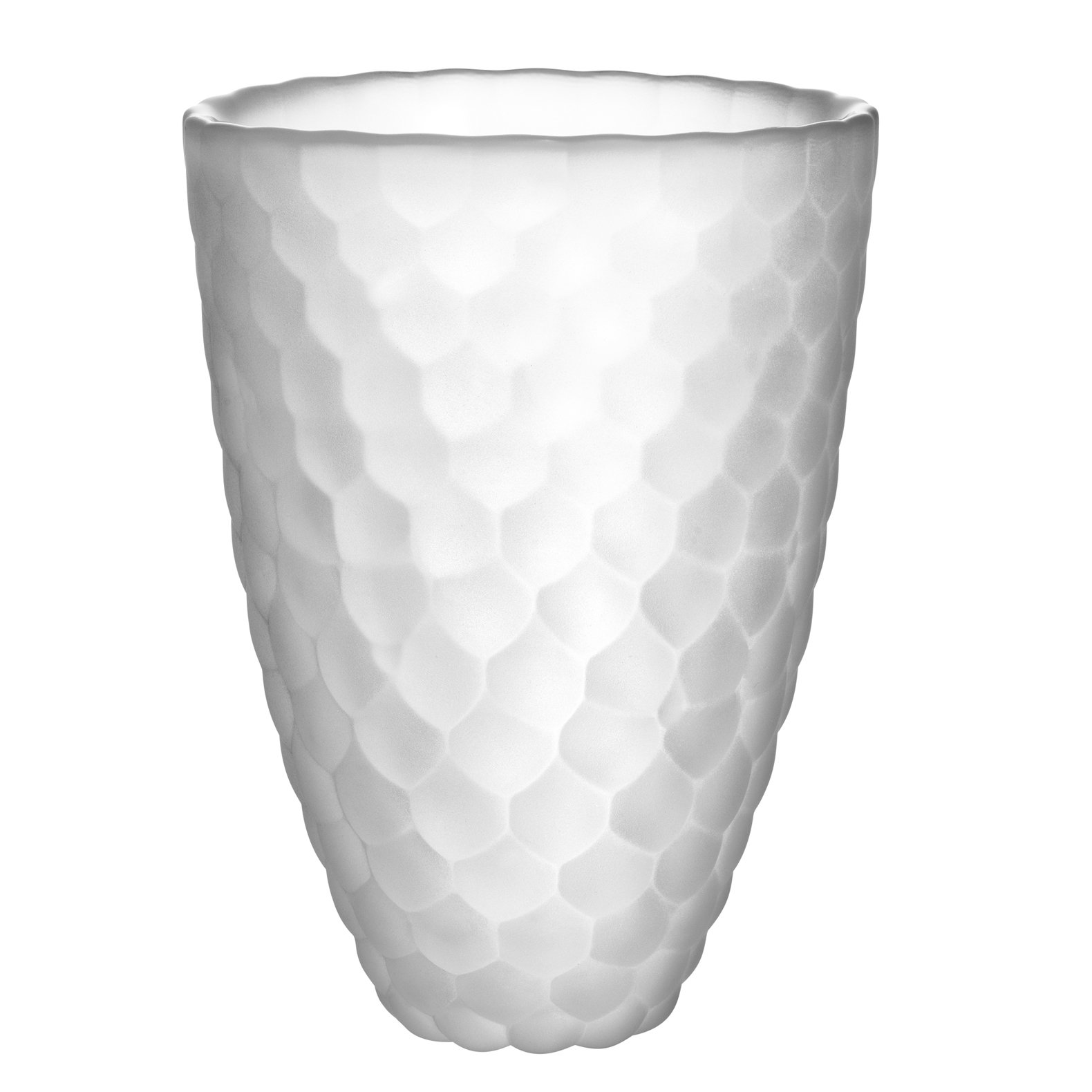 Orrefors Raspberry Crystal Table Vase | Wayfair
