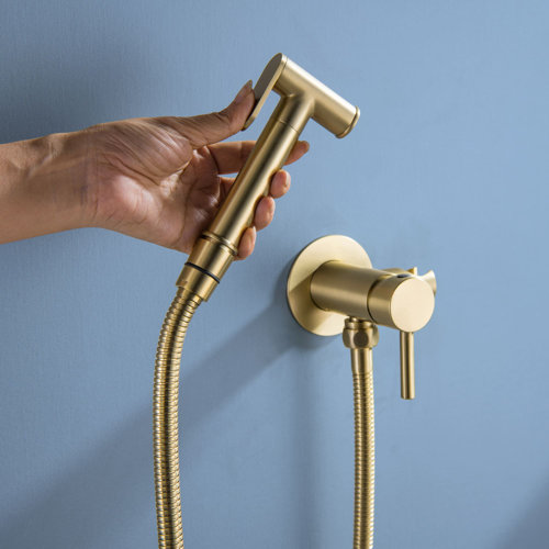AWZTOO Single Hole Horizontal Bidet Faucet | Wayfair