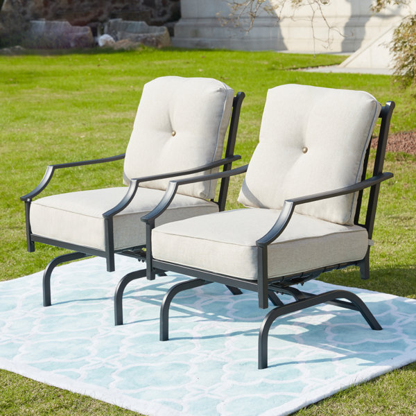 Spring-rocking-chair-outdoor | Wayfair