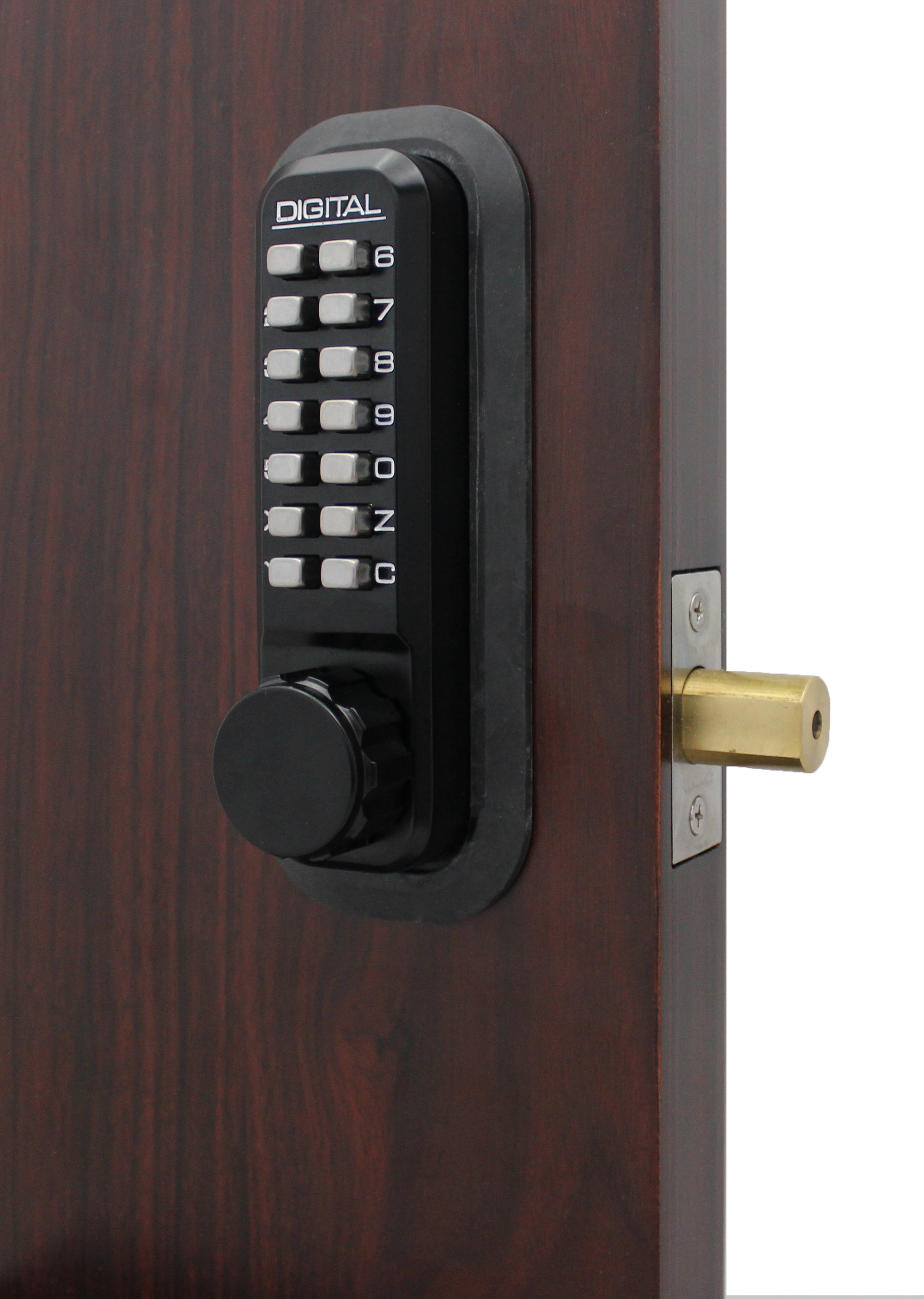 Lockey USA Mechanical One Sided Keyless Deadbolt | Wayfair