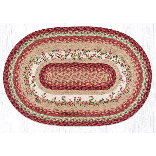 EarthRugs Jute/Sisal Red Rug & Reviews | Wayfair