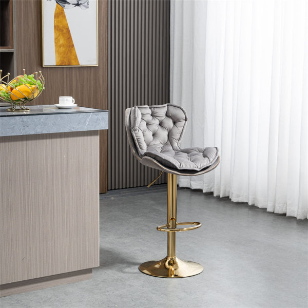 Rosdorf Park Tabouret de bar rotatif à hauteur ajustable Janill ...